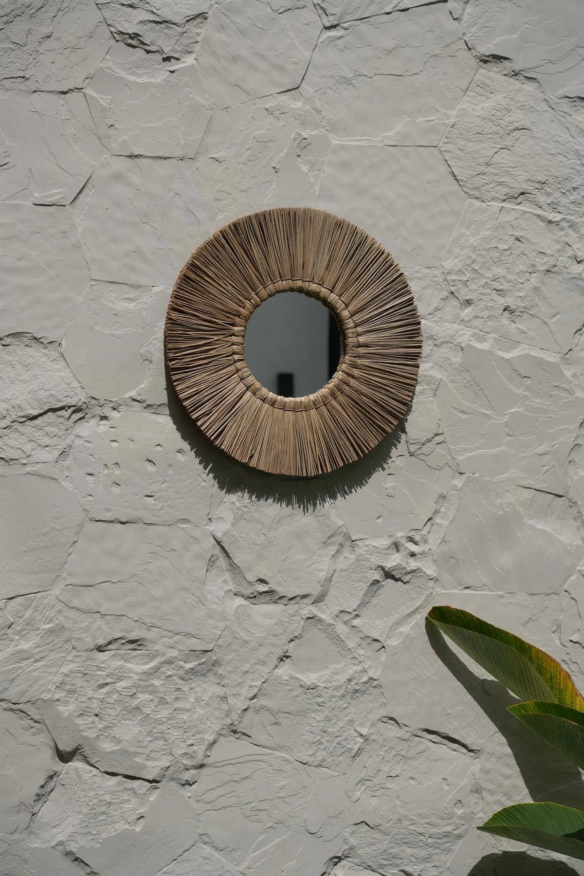 The "Alang Alang" Mirror - Natural - M | Balinaya
