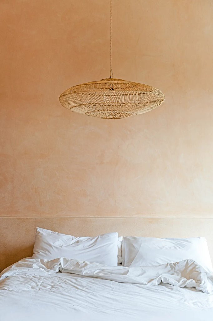 The "Macaron" Pendant Lamp - Natural - M | Balinaya